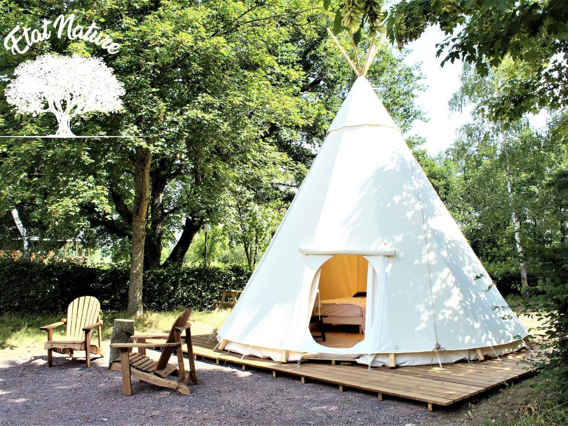 Le Tipi Etat Nature - Tipi Lorraine (Grand Est) - hebergement insolite ...