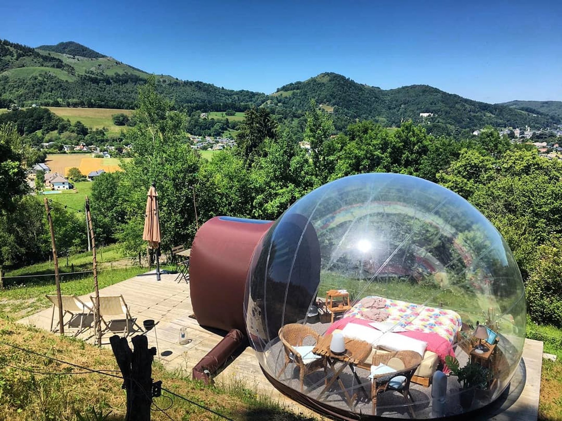 La Bulle Transparente - Bulle Midi-Pyrénées (Occitanie) - hebergement ...