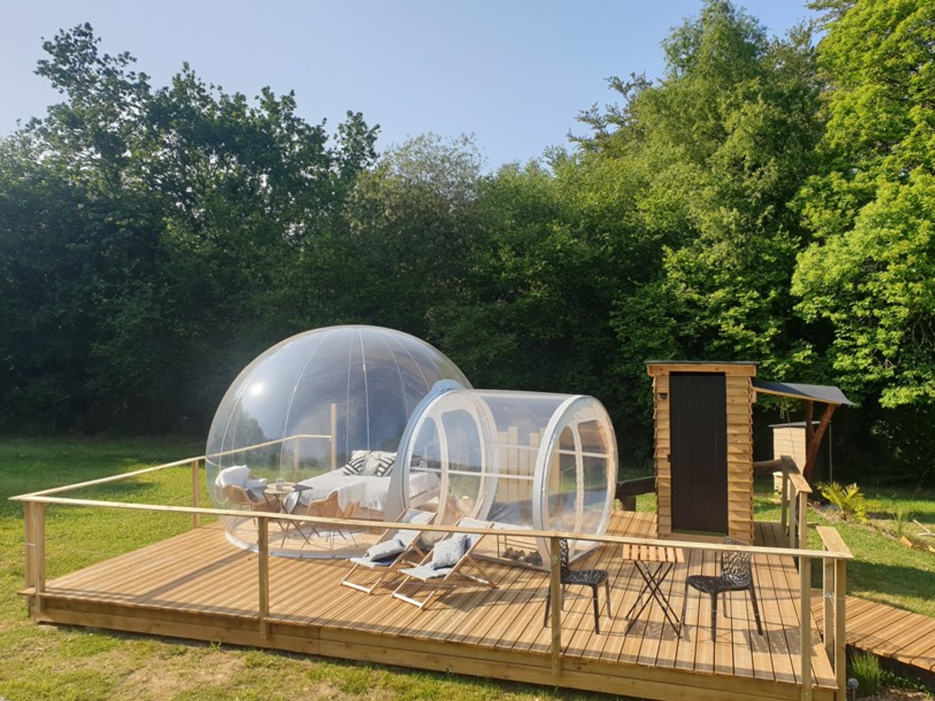 La Bulle de Clotilde - Bulle Bretagne - location insolite