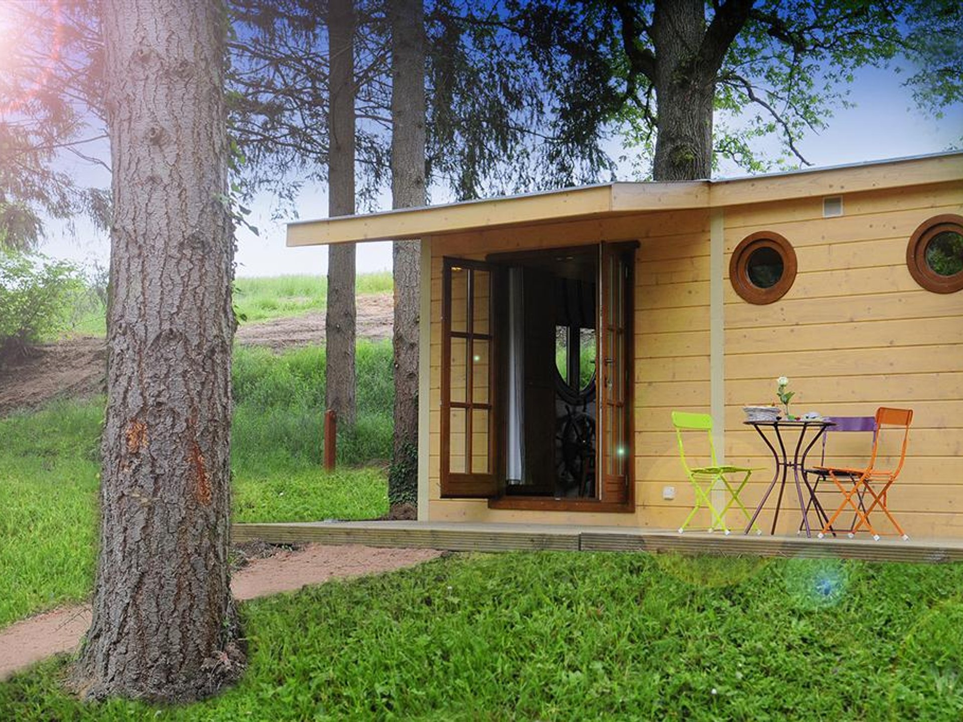 Sam - Cabane Auvergne-Rhône-Alpes - hebergement insolite - dormir bulle