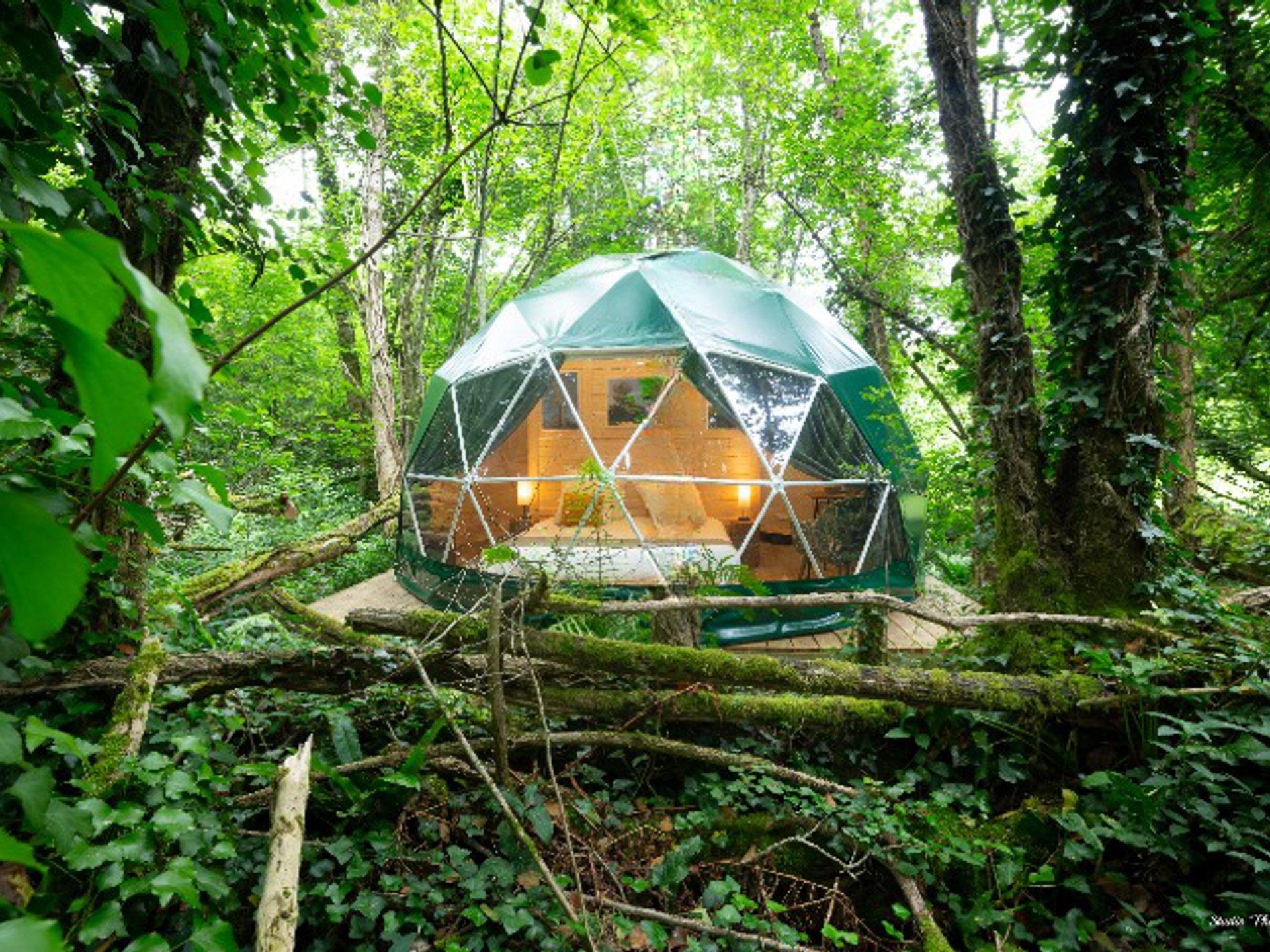 Géode Chêne Emeraude - Dôme Nouvelle-Aquitaine - hebergement insolite ...