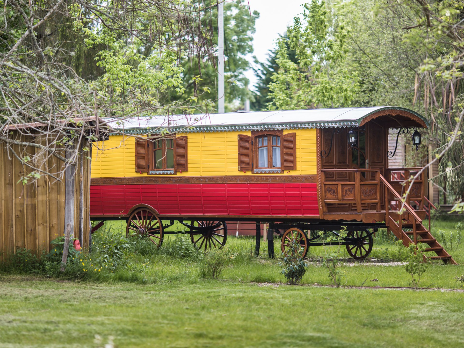 Tzigane - Roulotte Nouvelle-Aquitaine - hebergement insolite - dormir bulle