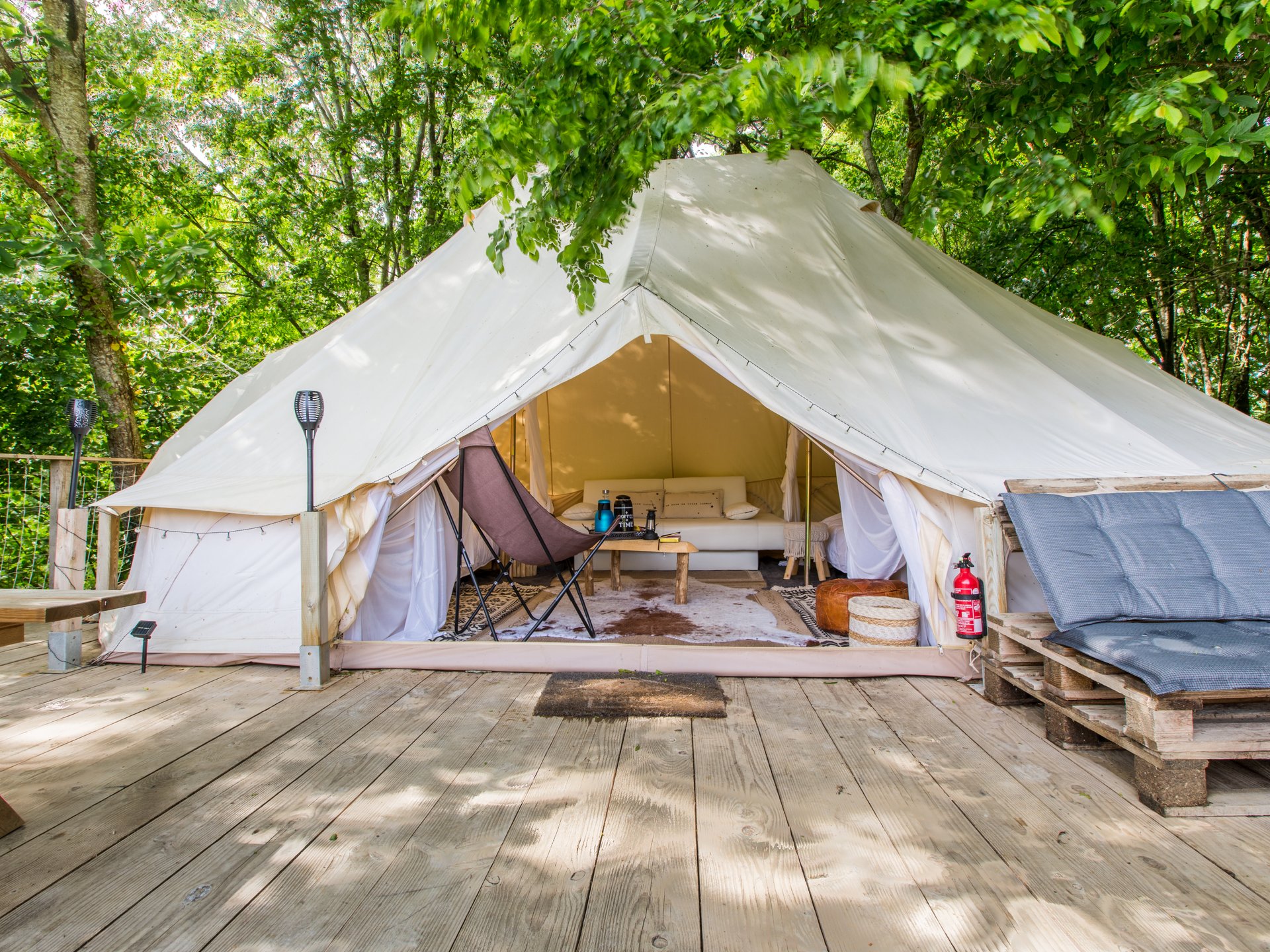 Lodge Samana - Tente et tente lodge Occitanie - hebergement insolite ...